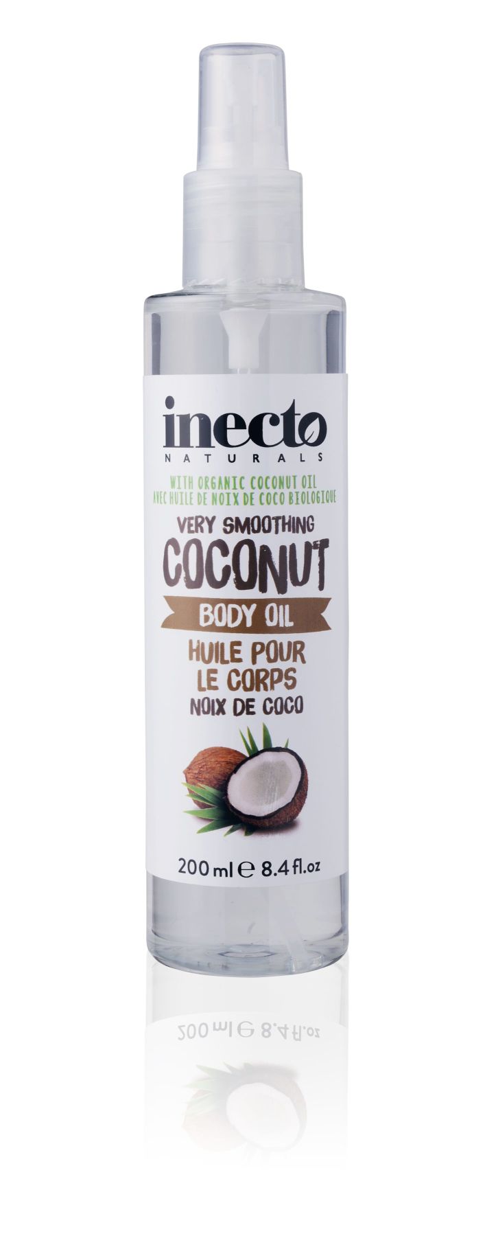 Розгладжуюча олія для тіла Inecto Naturals Coconut Body Oil - LAMBRE ...