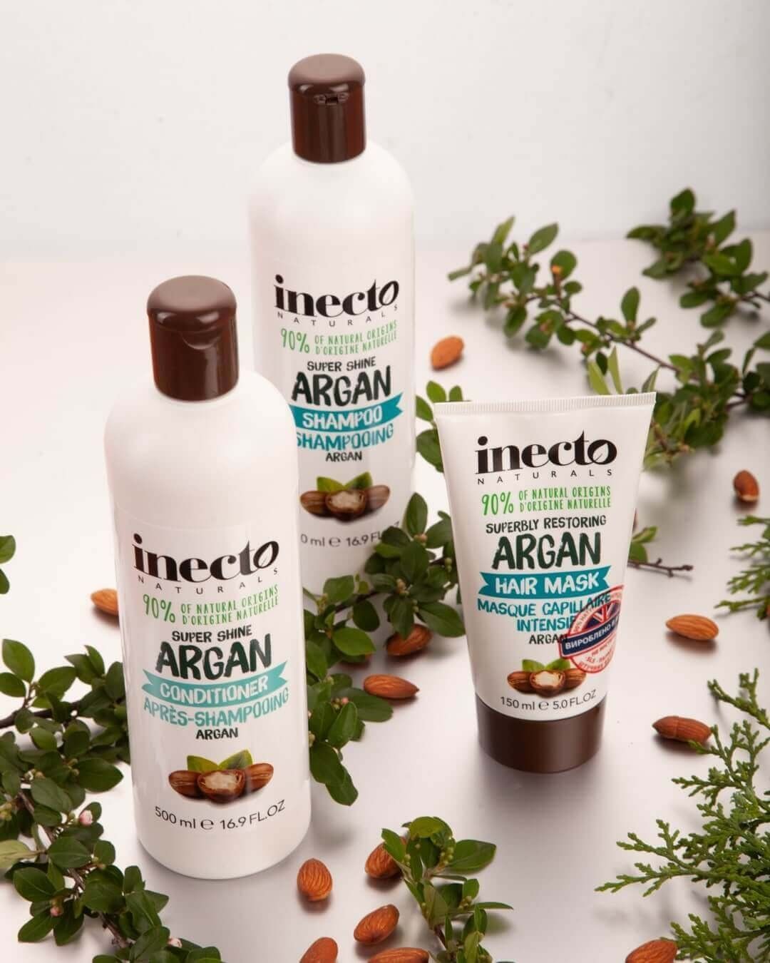 Відновлююча маска для волосся Inecto Naturals Argan Hair Mask - LAMBRE ...